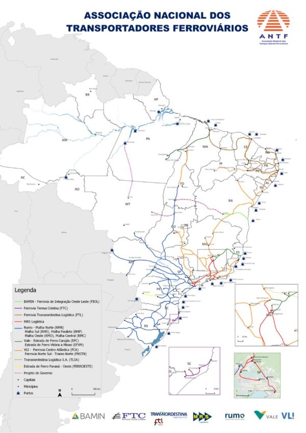 Os desafios enfrentados pelo transporte ferroviário no Brasil ...